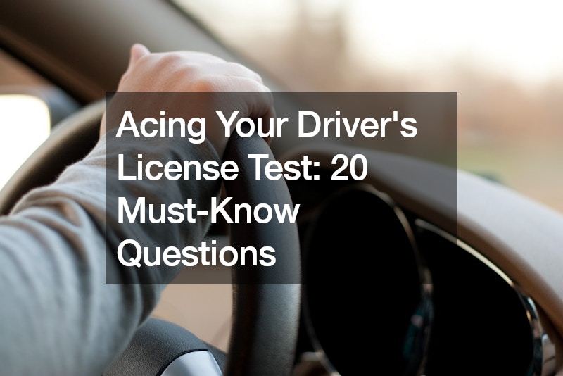 Acing Your Drivers License Test 20 Must-Know Questions - Pop Polling